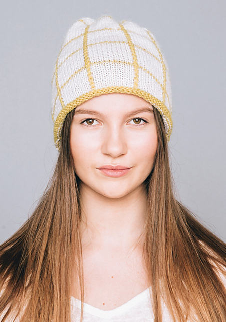 Ravelry: Nr 1 Rutete lue pattern by Sandnes Design