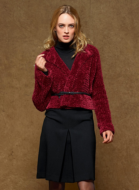 Ravelry: 505 Veste à croiser pattern by Bergère de France