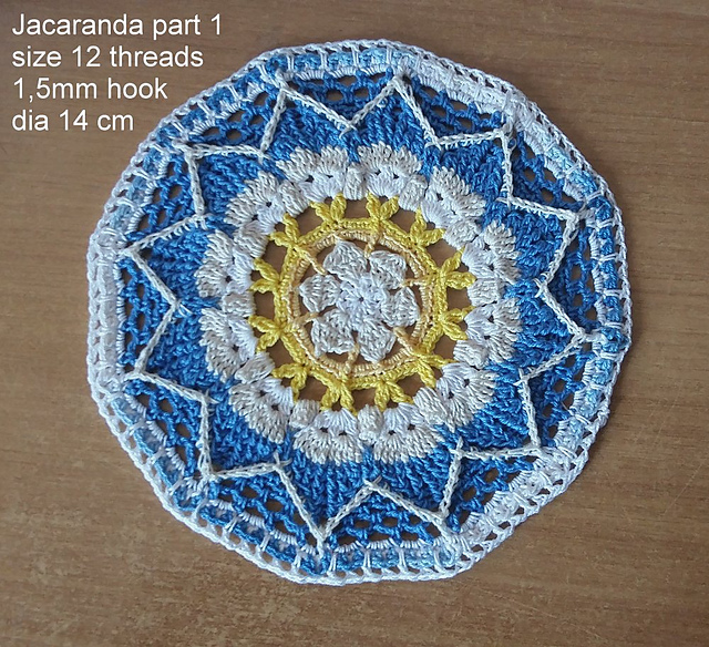 Ravelry: crys68's Jacaranda CAL