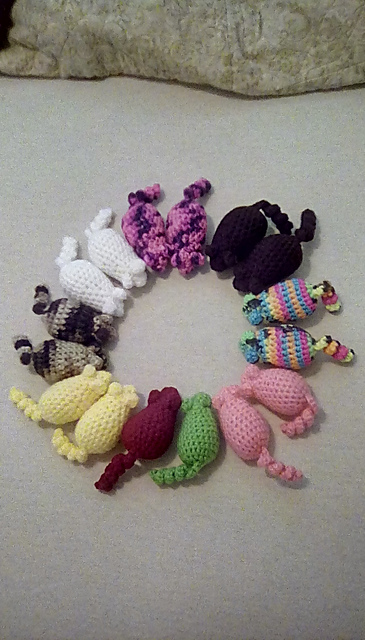 Ravelry: Jerry the mouse cat toy pattern by Crystal Nevins