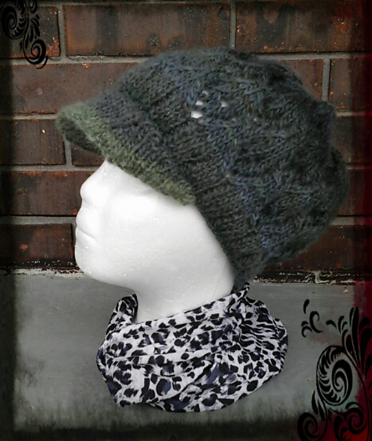 Ravelry: Lacy Hearts Newsboy pattern by Coreena Smith