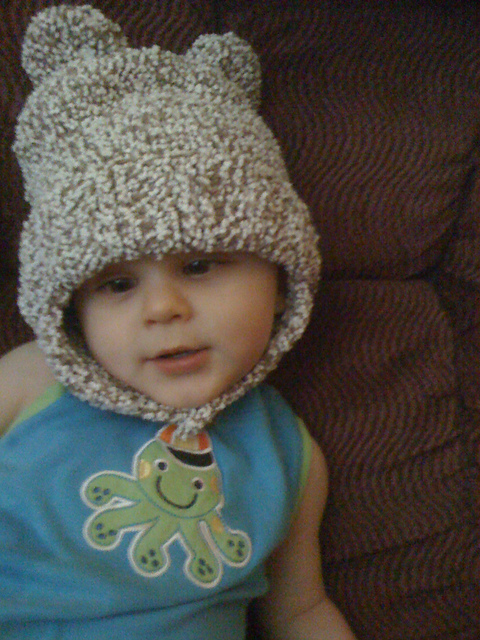 Ravelry: Helmet with Teddy Ears pattern by Sirdar