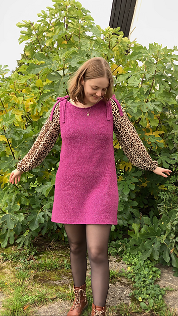 Ravelry: Viola Dress (stockinette) pattern by Anna Hermann Sørensen