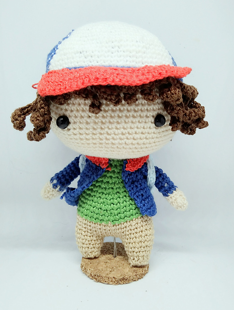 Ravelry: Dustin Stranger things pattern by Lorena Flores (Loveandfire)