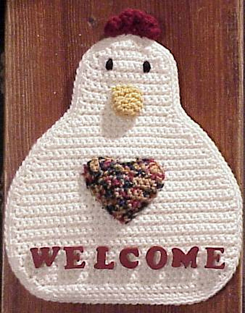 Ravelry: Welcome Chicken pattern by Jocelyn Sass