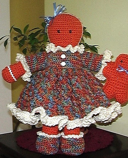 Ravelry: Ginny Gingerbread Doll pattern by Jocelyn Sass