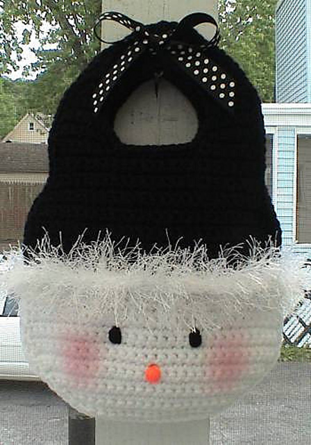 Ravelry: Little Girl's Snowman Purse pattern by Jocelyn Sass