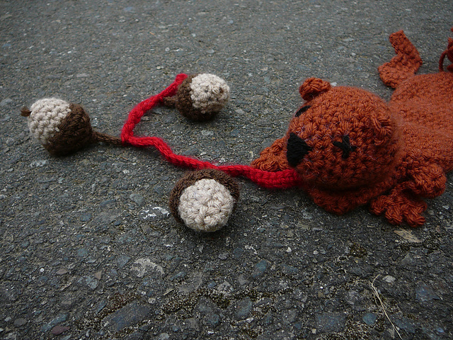 Ravelry: R.K. (Road Kill) Squirrel pattern by Andrea Brush
