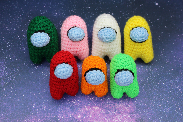 Ravelry: Among Us Character pattern by Cutiepie Crochet