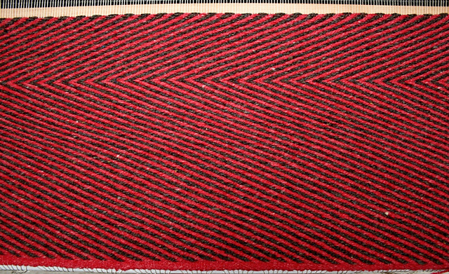 Ravelry: cutler070805's Black Cherry Twill Rug