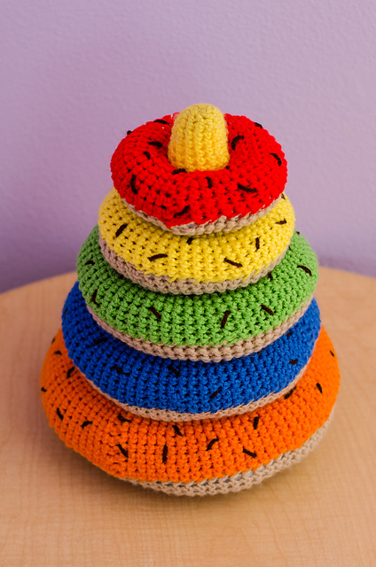 Ravelry: Donut Stacker pattern by Courtney M Fisher