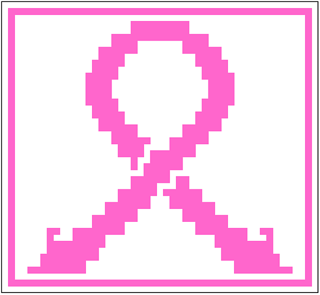 Ravelry: FREE Awareness Ribbon Mosaic Crochet Square pattern by Cyndie ...