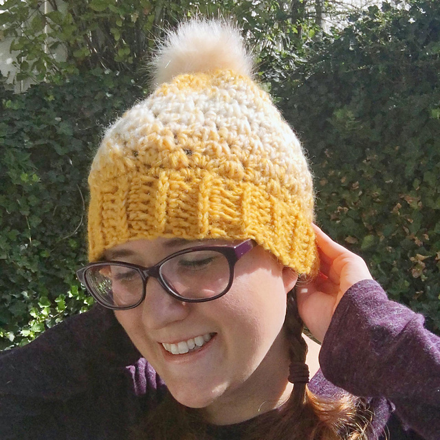 Ravelry: Fireside Beanie pattern by Daisy Pike