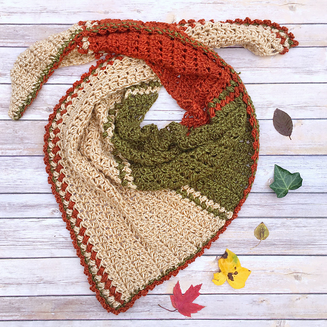 Ravelry: Falling Leaves Shawl pattern by Daisy Pike