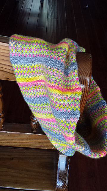 Ravelry: Happiness Shield Cowl pattern by Jenn Watkins