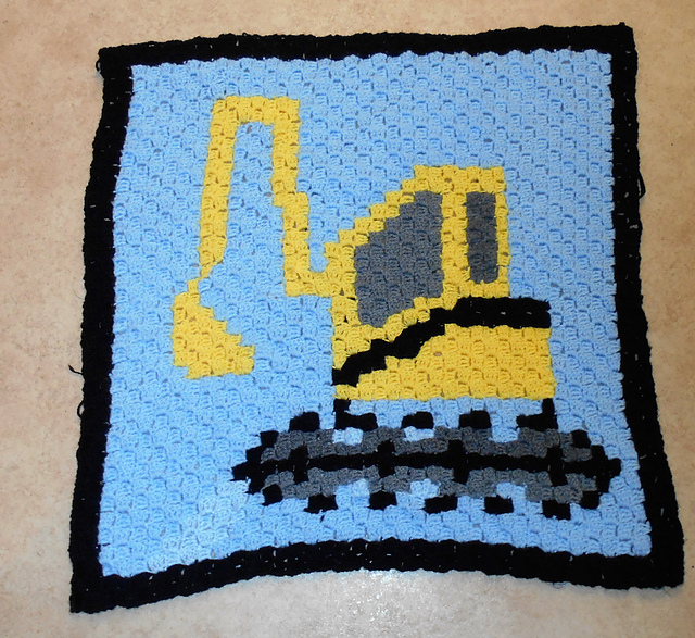 Ravelry: Crane Square pattern by Damaris Westmajor