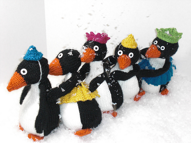 Ravelry: Party Penguins pattern by Alan Dart
