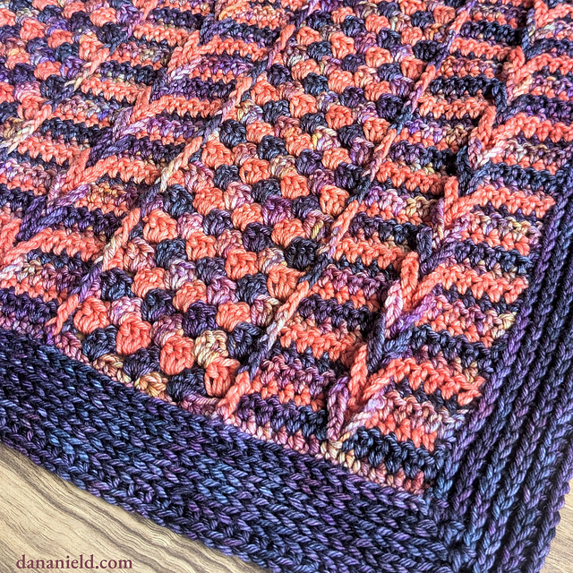 Ravelry: Midnight Sunset Crochet Baby Blanket pattern by Dana Nield