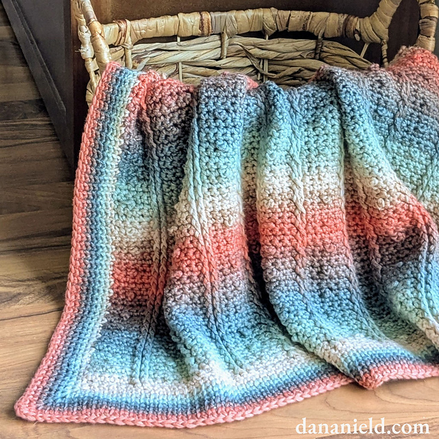 Ravelry: Misty Dawn Crochet Baby Blanket pattern by Dana Nield