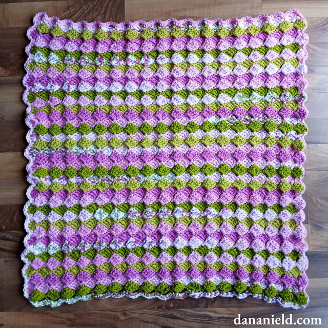 Ravelry: Vintage Shell Stitch Baby Blanket pattern by Dana Nield