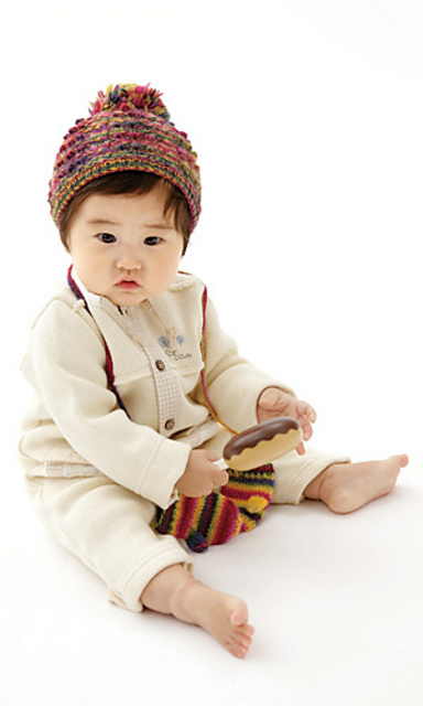 Ravelry: Orange Baby Knit Cap pattern by Pierrot (Gosyo Co., Ltd)
