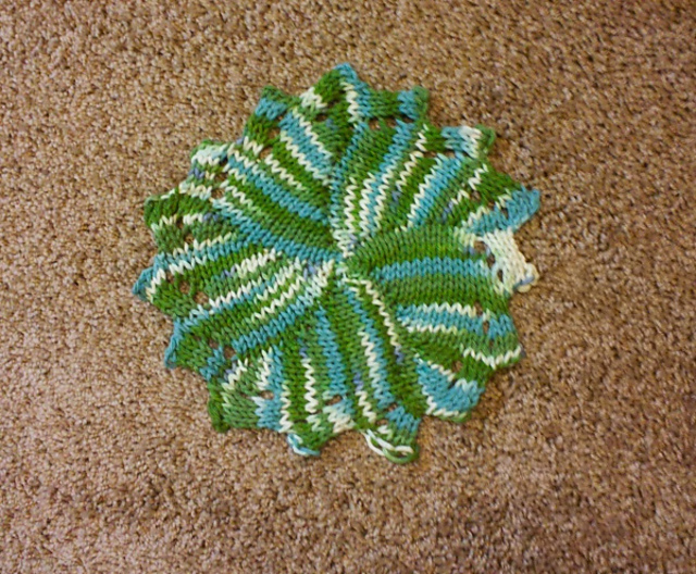 Ravelry: Lace Circular Doily Dish Rag pattern by Kathryn Boyle