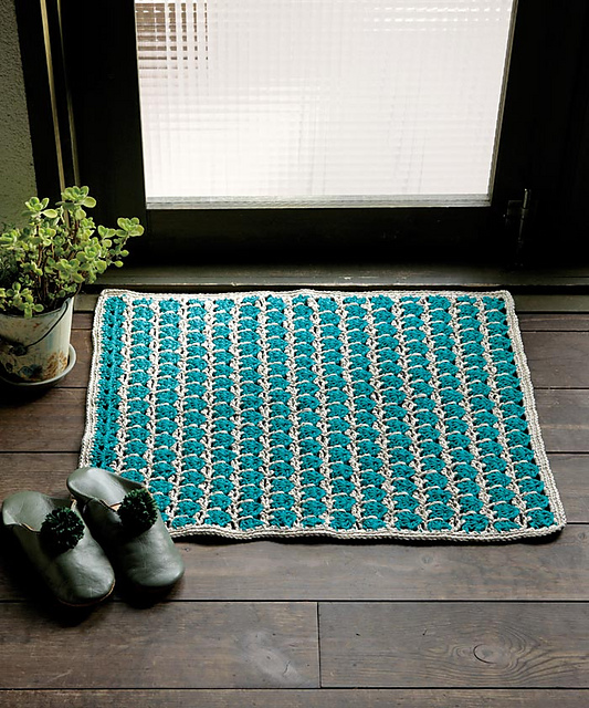 Ravelry: Wild Life Striped Mat pattern by Pierrot (Gosyo Co., Ltd)