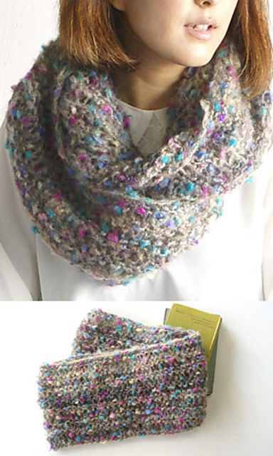Ravelry: Lucy Cowl pattern by Pierrot (Gosyo Co., Ltd)