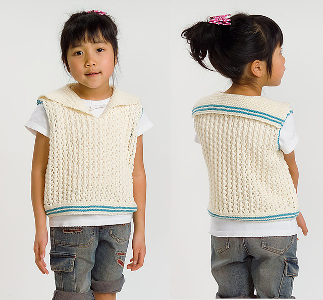 Ravelry: 210-21 Sailor Sweater pattern by Pierrot (Gosyo Co., Ltd)