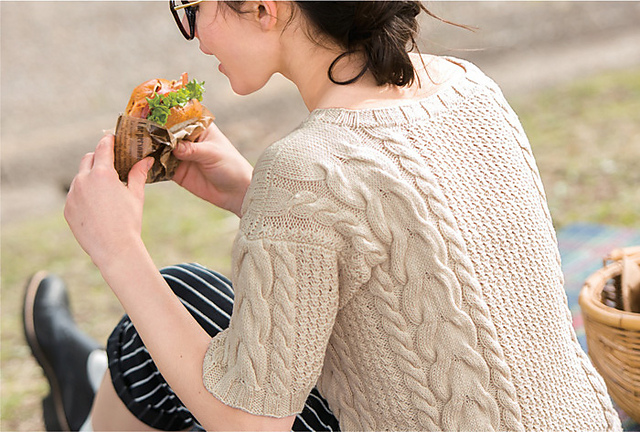 Ravelry: 215ss-01 Summer Aran pattern by Pierrot (Gosyo Co., Ltd)