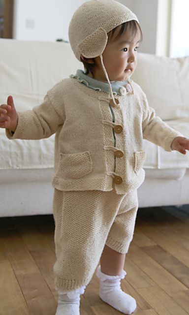 Ravelry: Marshmallow Baby Set pattern by Pierrot (Gosyo Co., Ltd)
