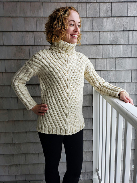 Ravelry: Whitehorse Pullover pattern by Danielle Chalson