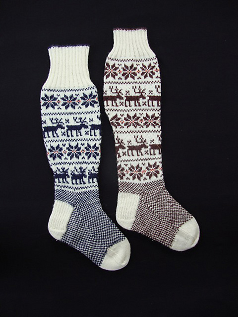 Ravelry: NEW Nordic Stockings for Women pattern by Charlotte Kirkholt