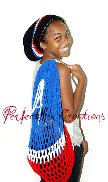 Ravelry: Fire Cracker Mesh Bag pattern by Michelle Pippin