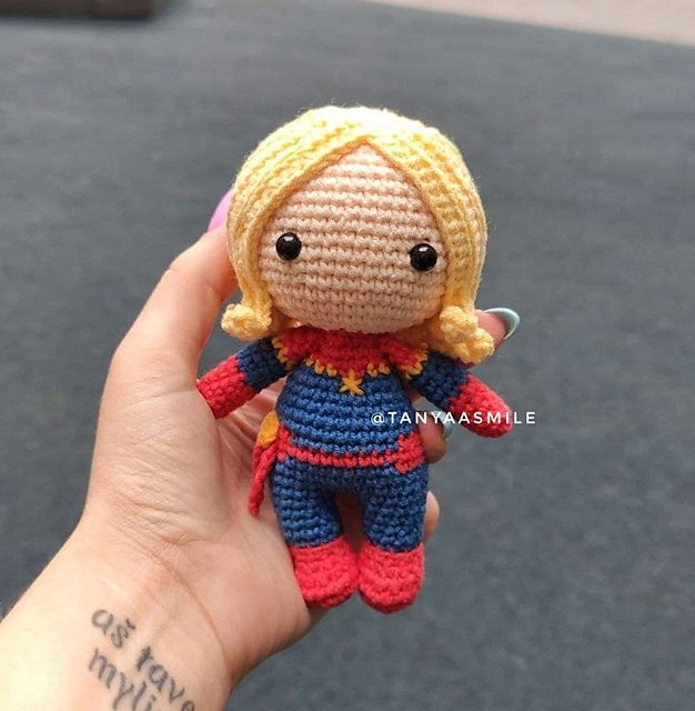Ravelry: Captain Marvel pattern by Tatyana Leonidovna