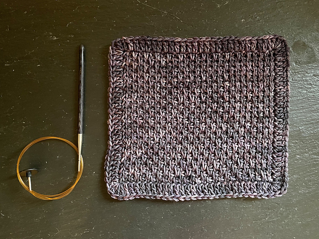 Ravelry: Tunisian Crow Foot Stitch pattern by Kelsea Wilhelm