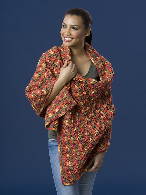 Ravelry: Charing Cross Wrap pattern by Darla J. Fanton