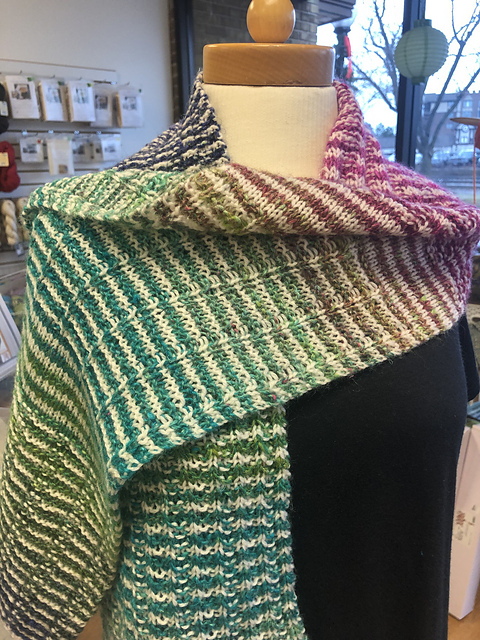 Ravelry: Sequence Sampler Scarf in Color pattern by Darlene Joyce