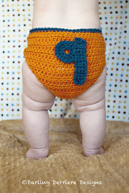 Ravelry: Numbers Diaper Cover pattern by Darling Derriere Designs