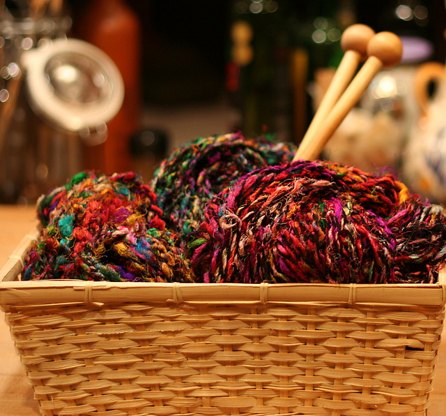 Ravelry: Darn Good Yarn Stained Glass: Wool and Reclaimed Silk