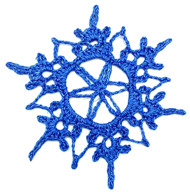 Ravelry: Snowflake Doily pattern by Jenn Cadorette