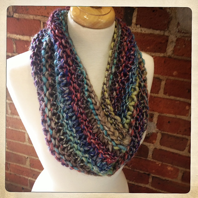 Ravelry: Darn Knit Kinetic Cowl pattern by Carly Stipe