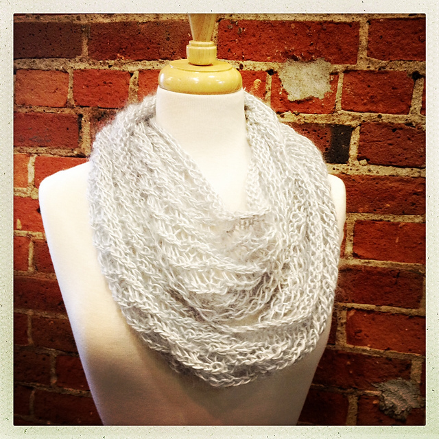 Ravelry: Darn Knit Silky Cowl pattern by Aimee Pelletier