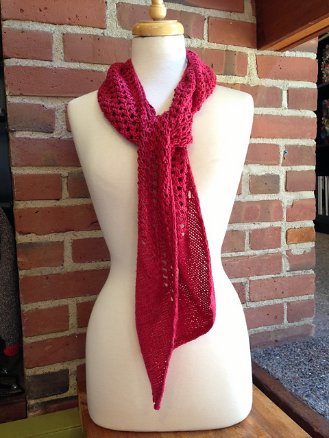 Ravelry: Summer Silk Scarf pattern by Jennifer Krueger