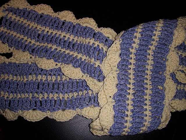 Ravelry: Triple Crochet Scarf pattern by Christina Budd