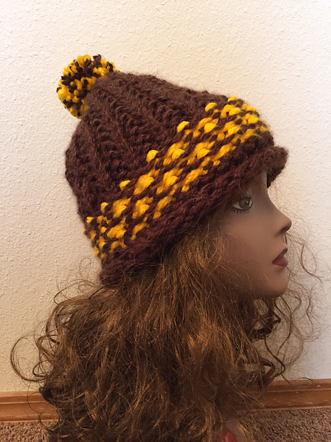 Ravelry: Color Block Hat pattern by Dayna Scoles
