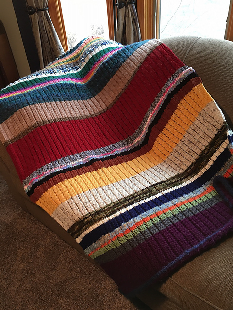Ravelry: One Row Scrapghan pattern by Dayna Scoles