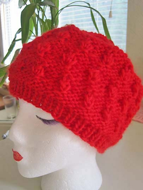 Ravelry: dbkn5's Red Cob Toque