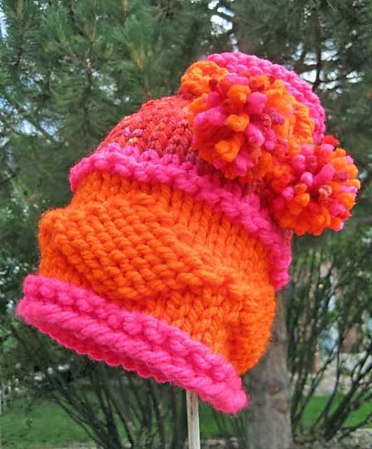 Ravelry: Diamond Mountain Hat pattern by Kathy North