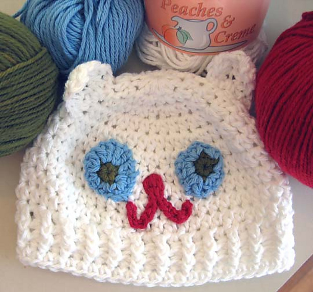 Ravelry: Funny Face Baby Hat pattern by Kathy North